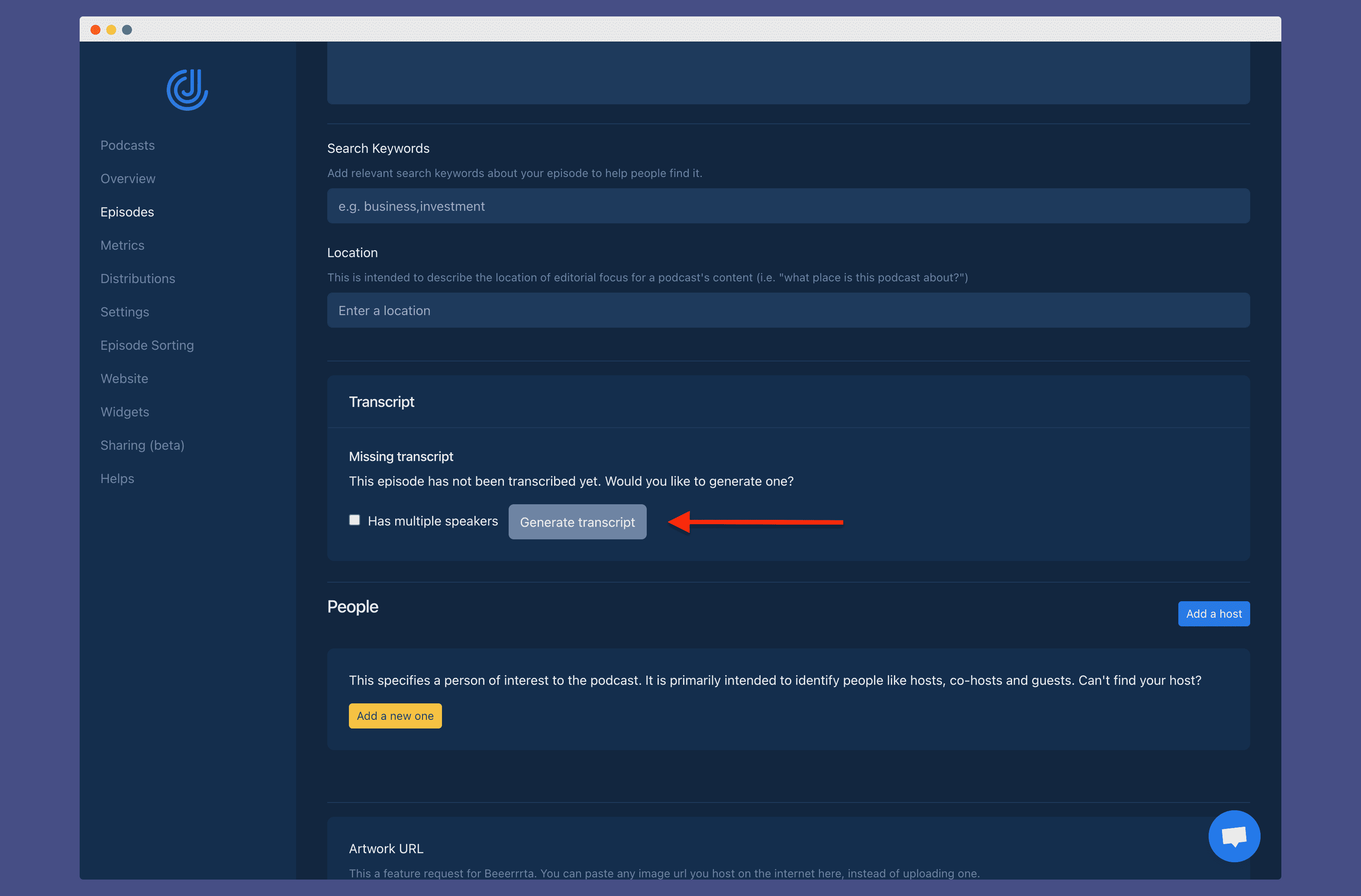 AI Transcript – JustCast